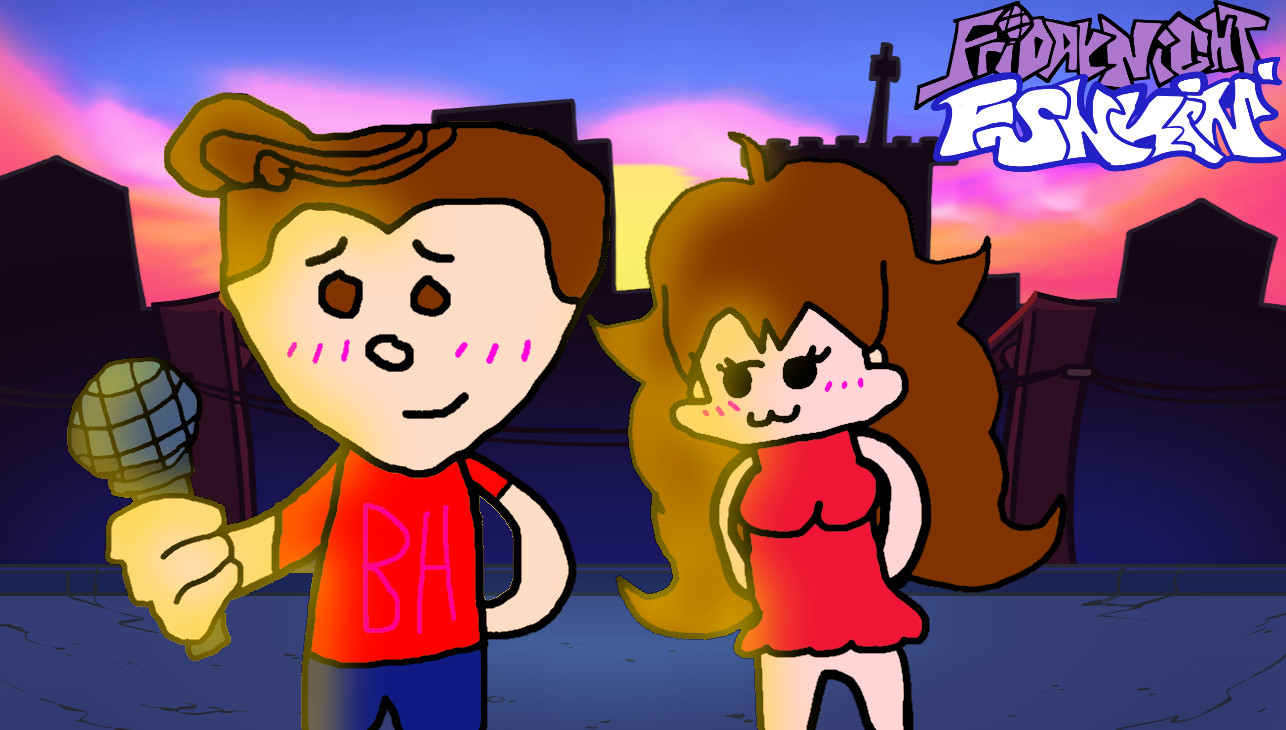 Friday Night Funkin' Brandon over Boyfriend Mod Mod for Friday Night ...