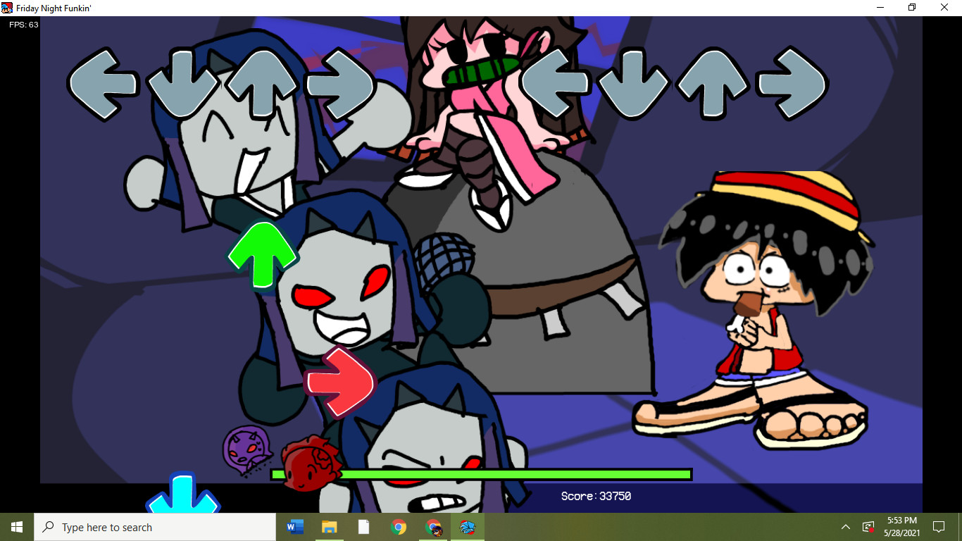 One Piece Funkin': A One Piece FNF Game Mod for Friday Night Funkin ...