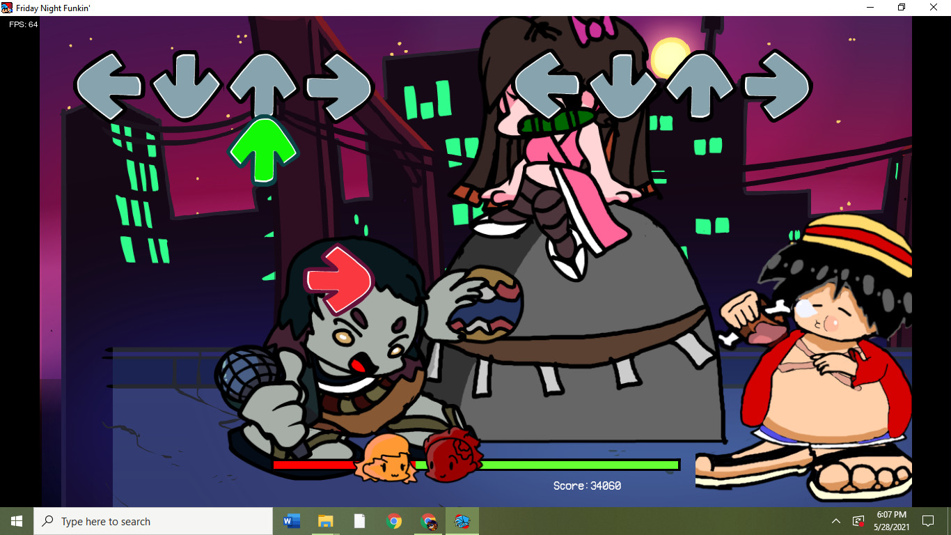 One Piece Funkin': A One Piece FNF Game Mod for Friday Night Funkin ...