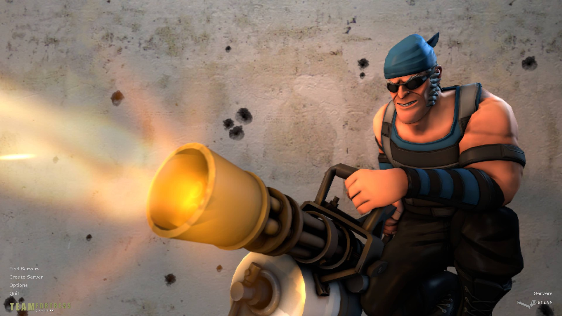 New Heavy SFM Menu Background Mod for Team Fortress Classic | TFC Mods