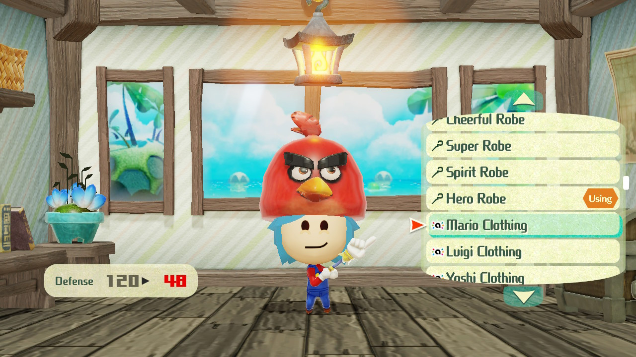 Angry Birds Red hat Mod for Miitopia (Switch) | Miitopia Mods