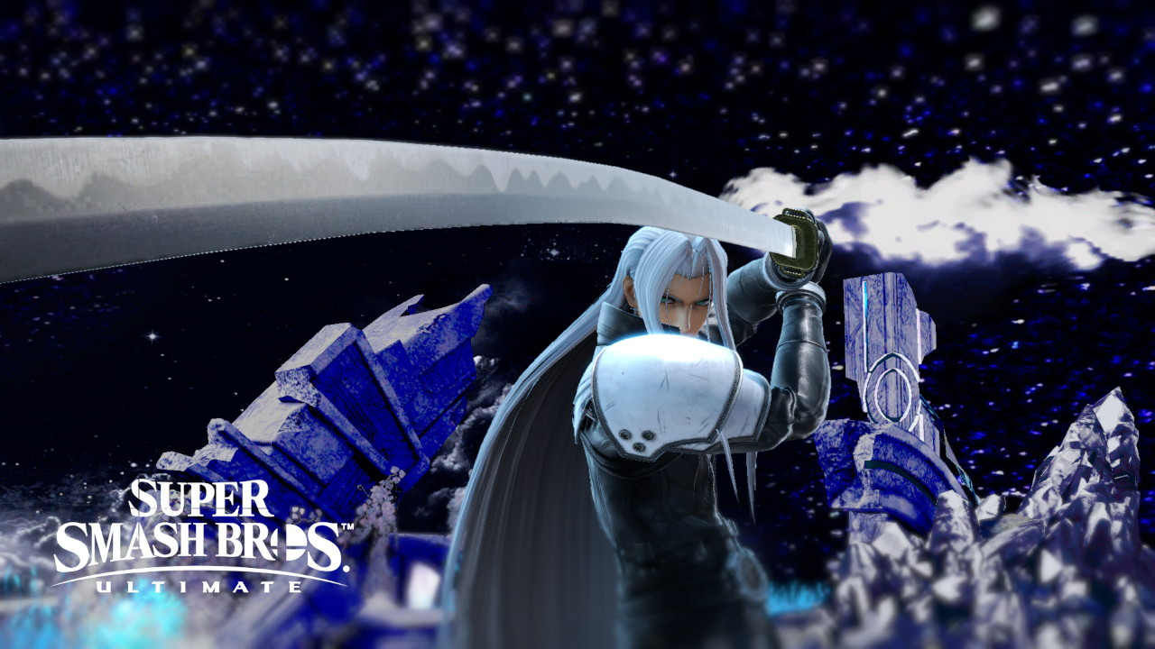 FFVII Remake Sephiroth Mod for Super Smash Bros. Ultimate | SSBU Mods