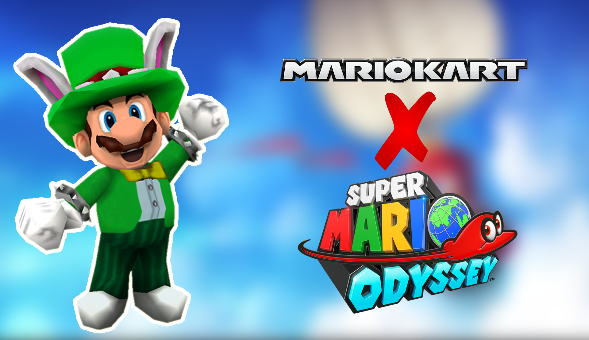 Mario (Topper costume) from SMO [Mario Kart Wii] [Mods]