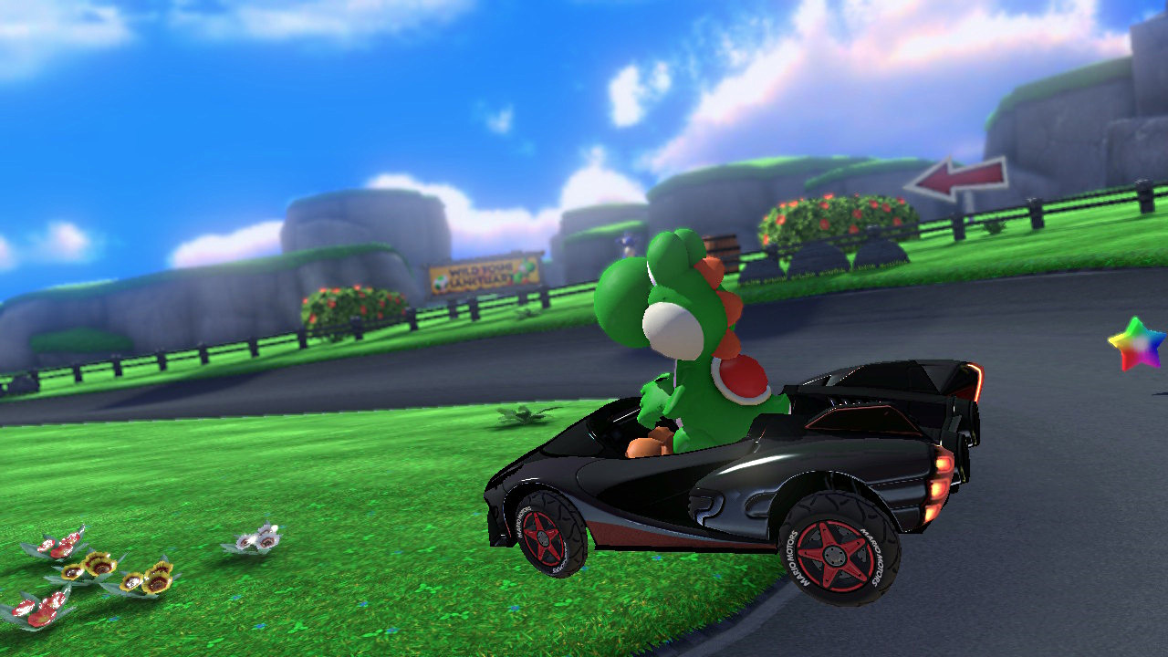 Casual Yoshi Valley Mod for Mario Kart 8 Deluxe | MK8D Mods