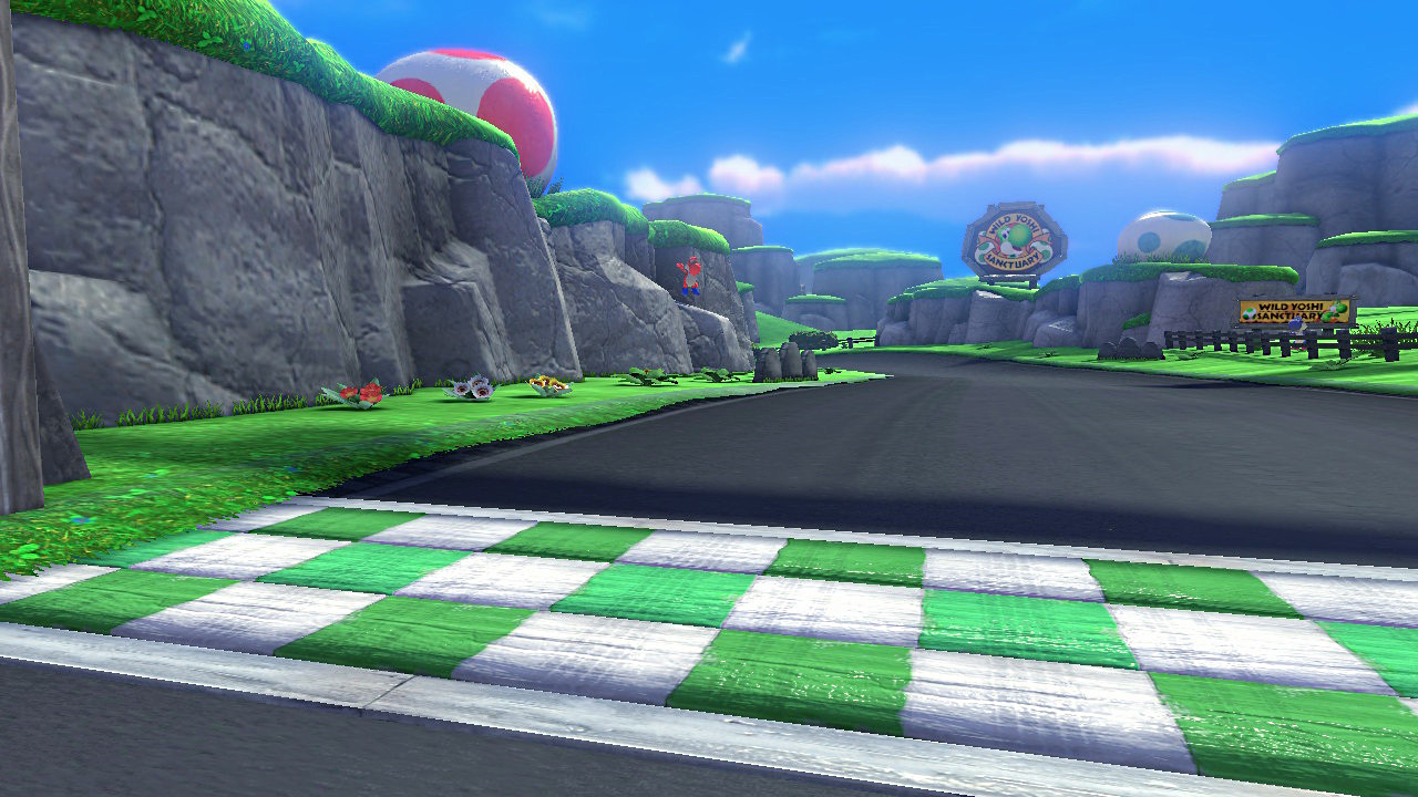 Casual Yoshi Valley Mod for Mario Kart 8 Deluxe | MK8D Mods