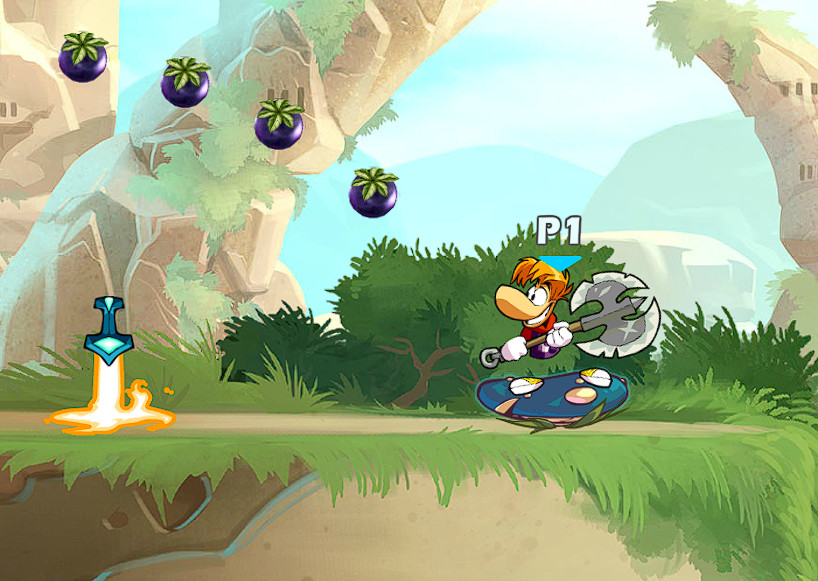 Plum As Rayman Axe Nsig [Brawlhalla] [Mods]