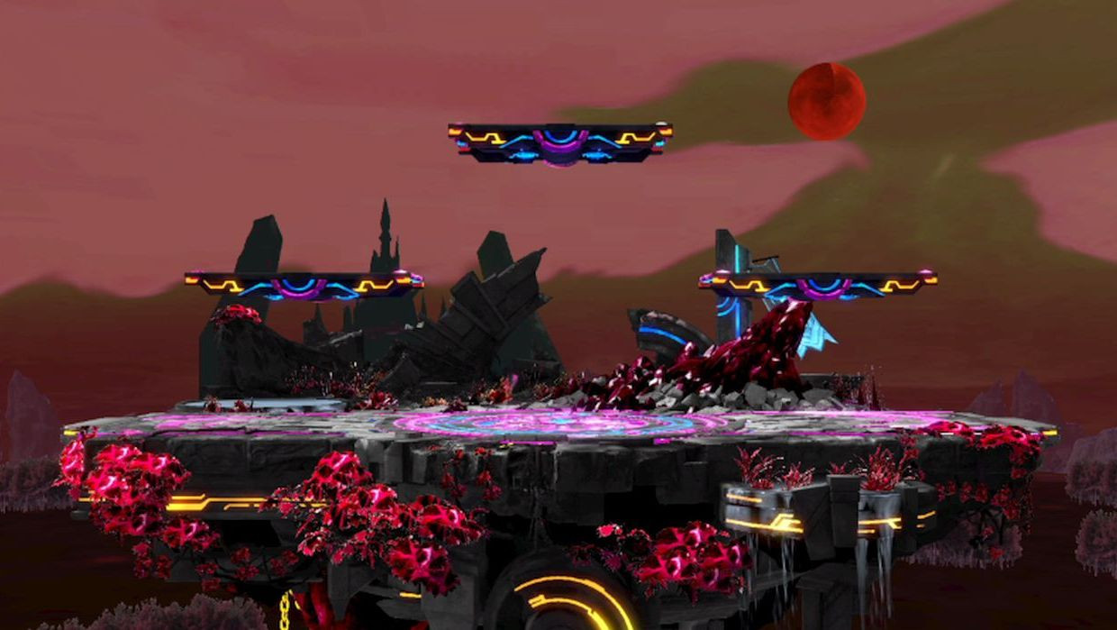 Calamity Battlefield + Small Battlefield Mod for Super Smash Bros ...