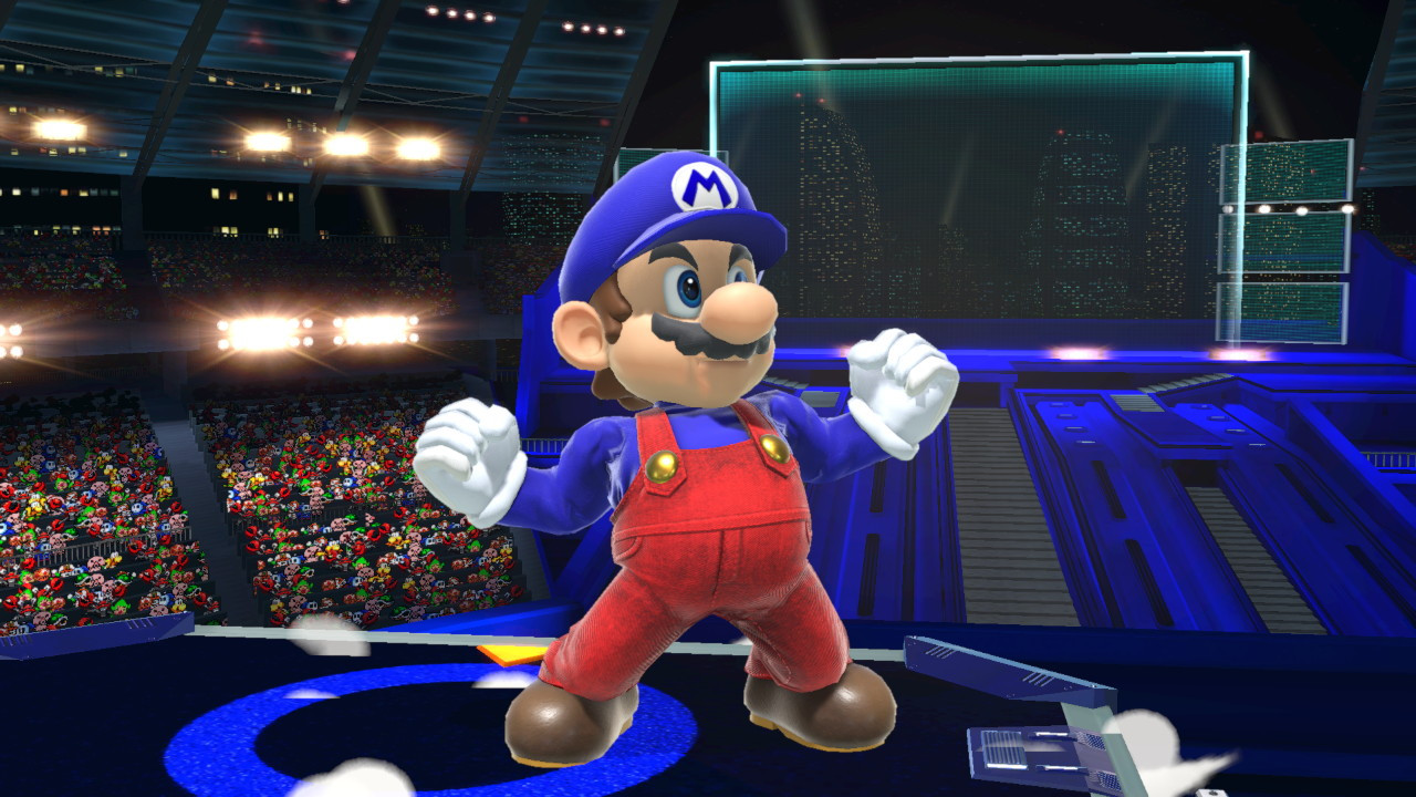 Blue Mario REMASTERED Mod for Super Smash Bros. Ultimate | SSBU Mods