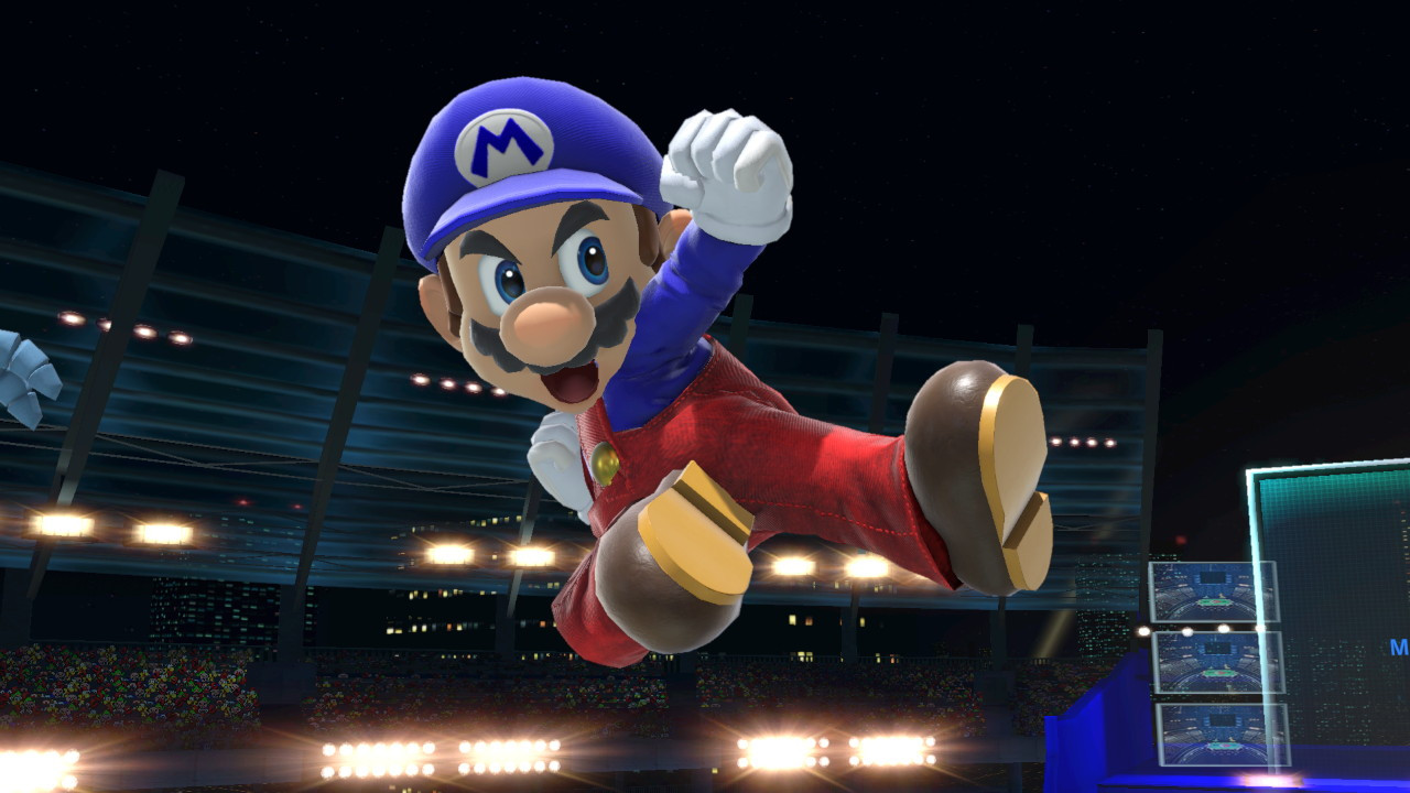 Blue Mario REMASTERED Mod for Super Smash Bros. Ultimate | SSBU Mods