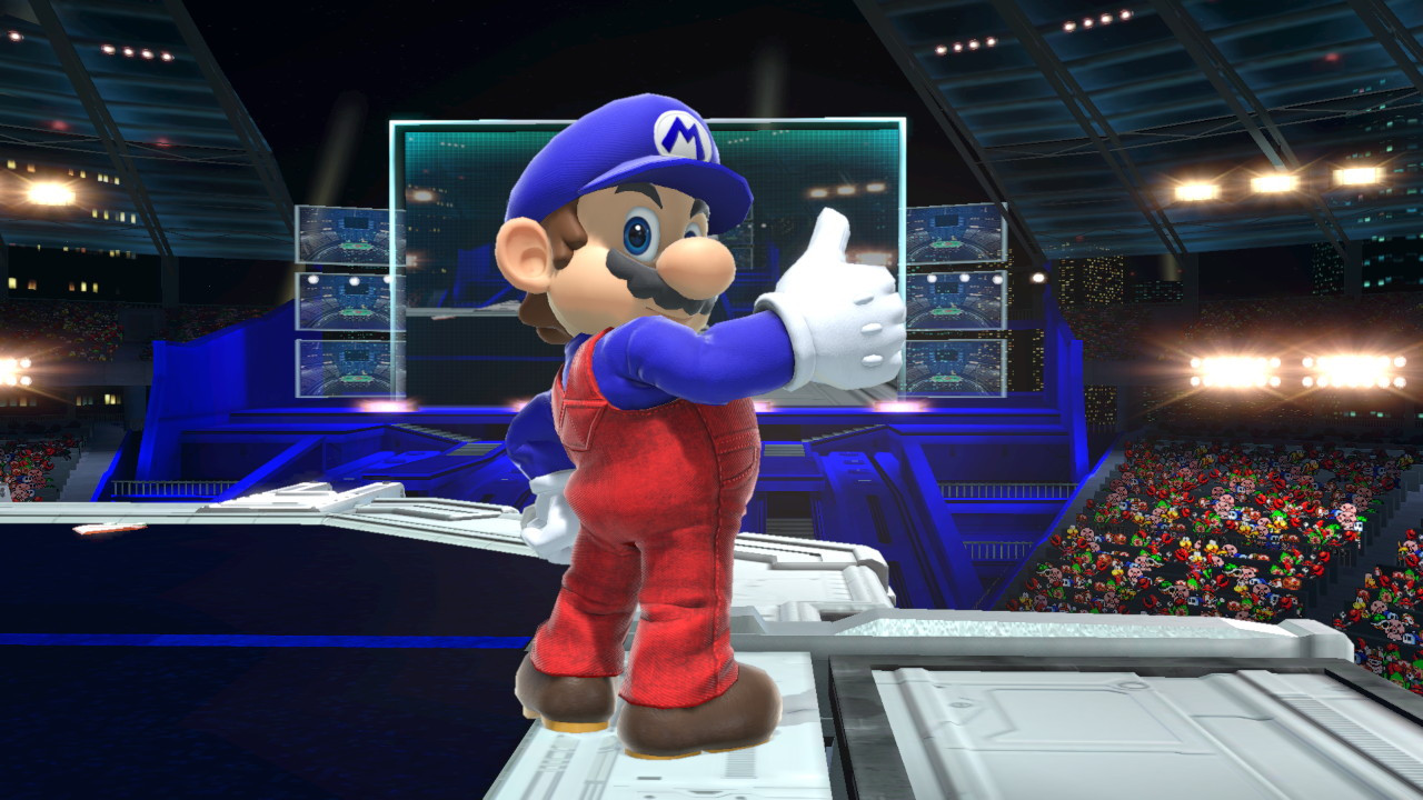 Blue Mario REMASTERED Mod for Super Smash Bros. Ultimate | SSBU Mods