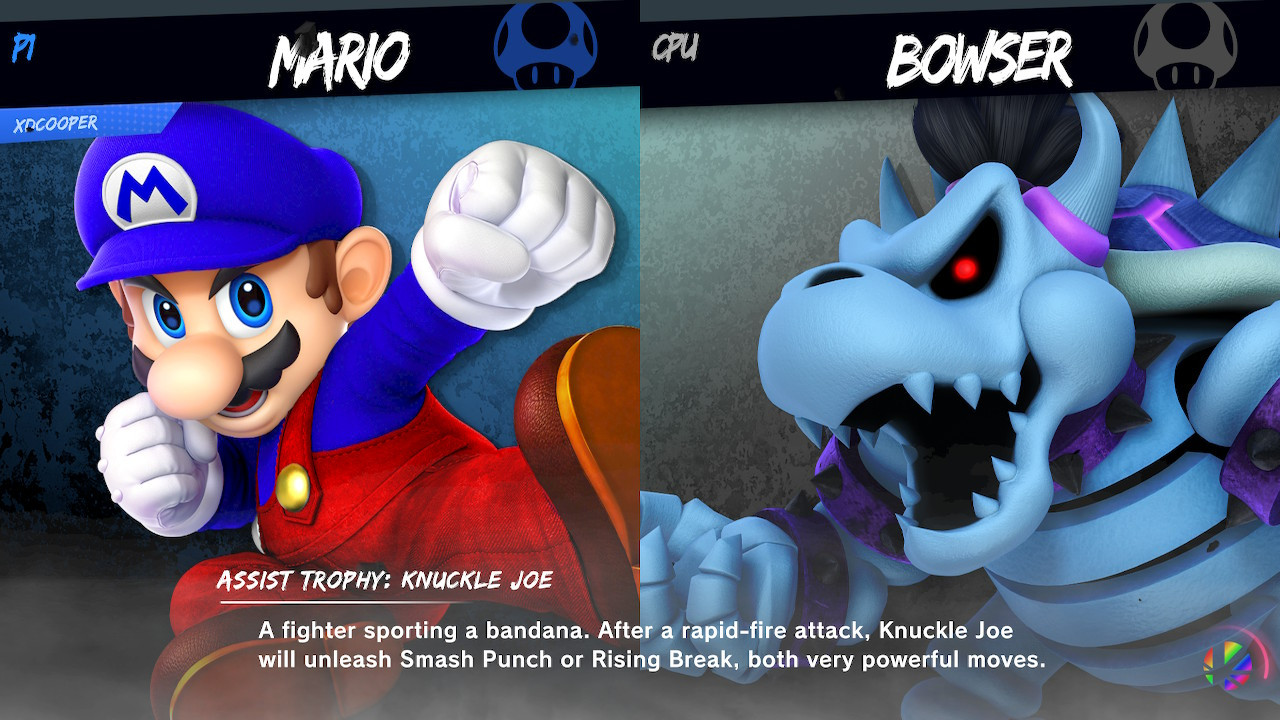 Blue Mario REMASTERED Mod for Super Smash Bros. Ultimate | SSBU Mods