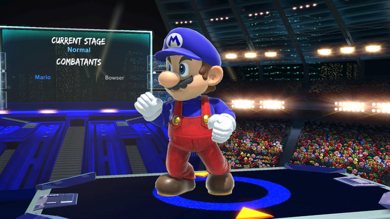 Blue Mario REMASTERED Mod for Super Smash Bros. Ultimate | SSBU Mods