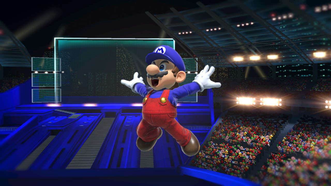 Blue Mario REMASTERED Mod for Super Smash Bros. Ultimate | SSBU Mods