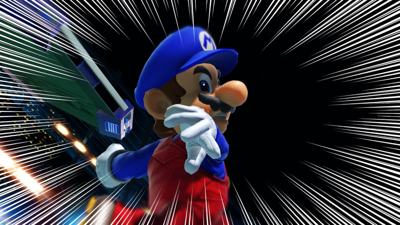 Blue Mario REMASTERED Mod for Super Smash Bros. Ultimate | SSBU Mods