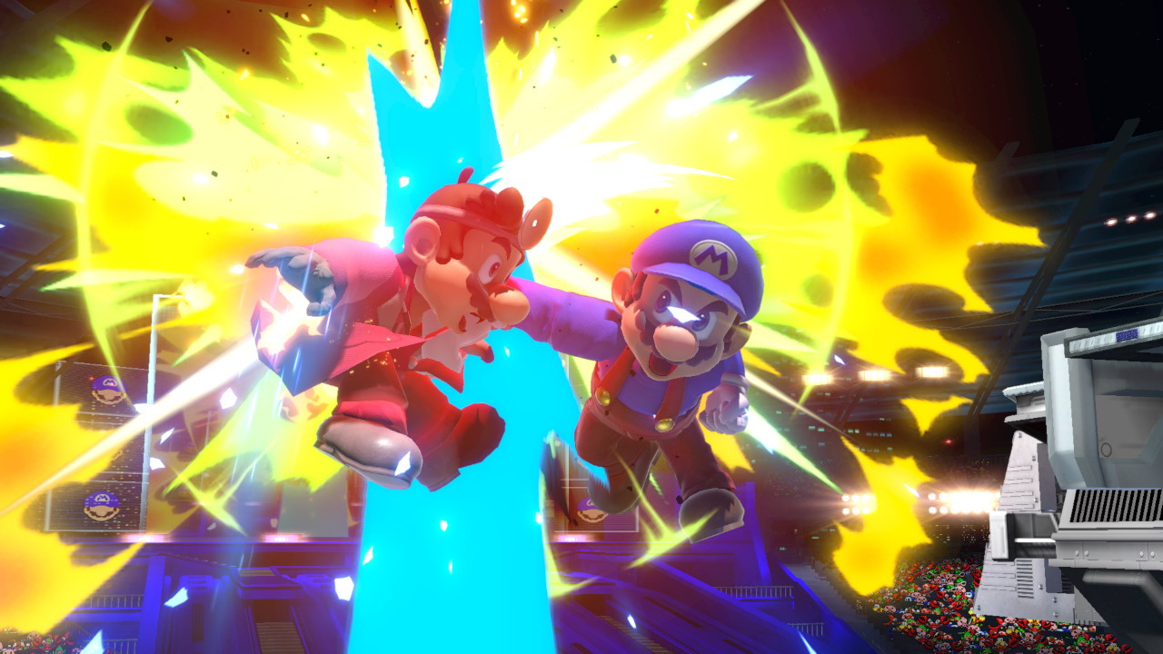 Blue Mario Stadium Mod for Super Smash Bros. Ultimate | SSBU Mods