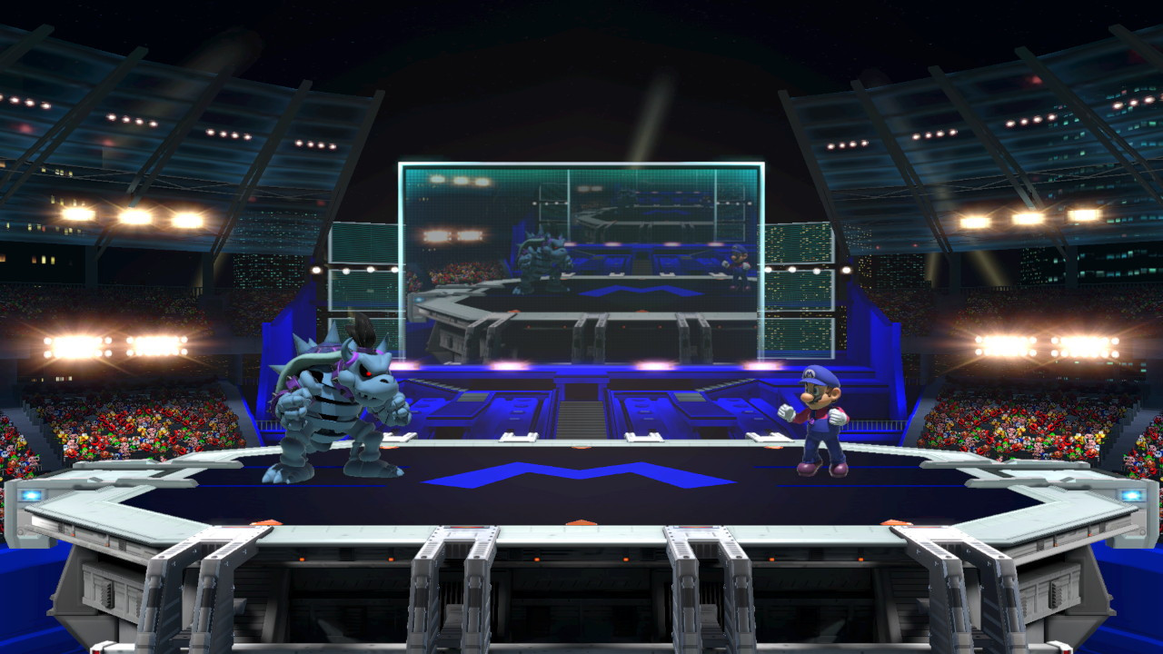 Blue Mario Stadium Mod for Super Smash Bros. Ultimate | SSBU Mods