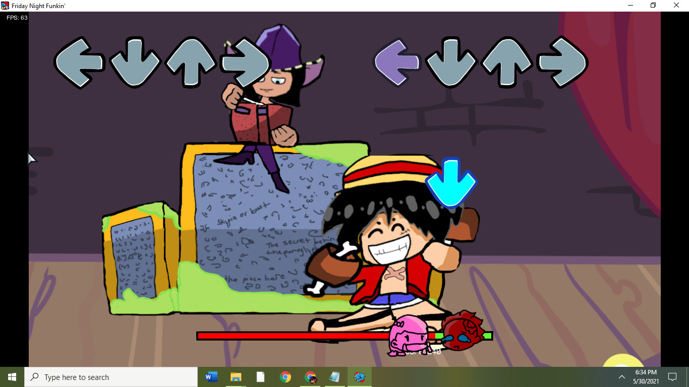 One Piece Funkin': A One Piece FNF Game Mod for Friday Night Funkin ...