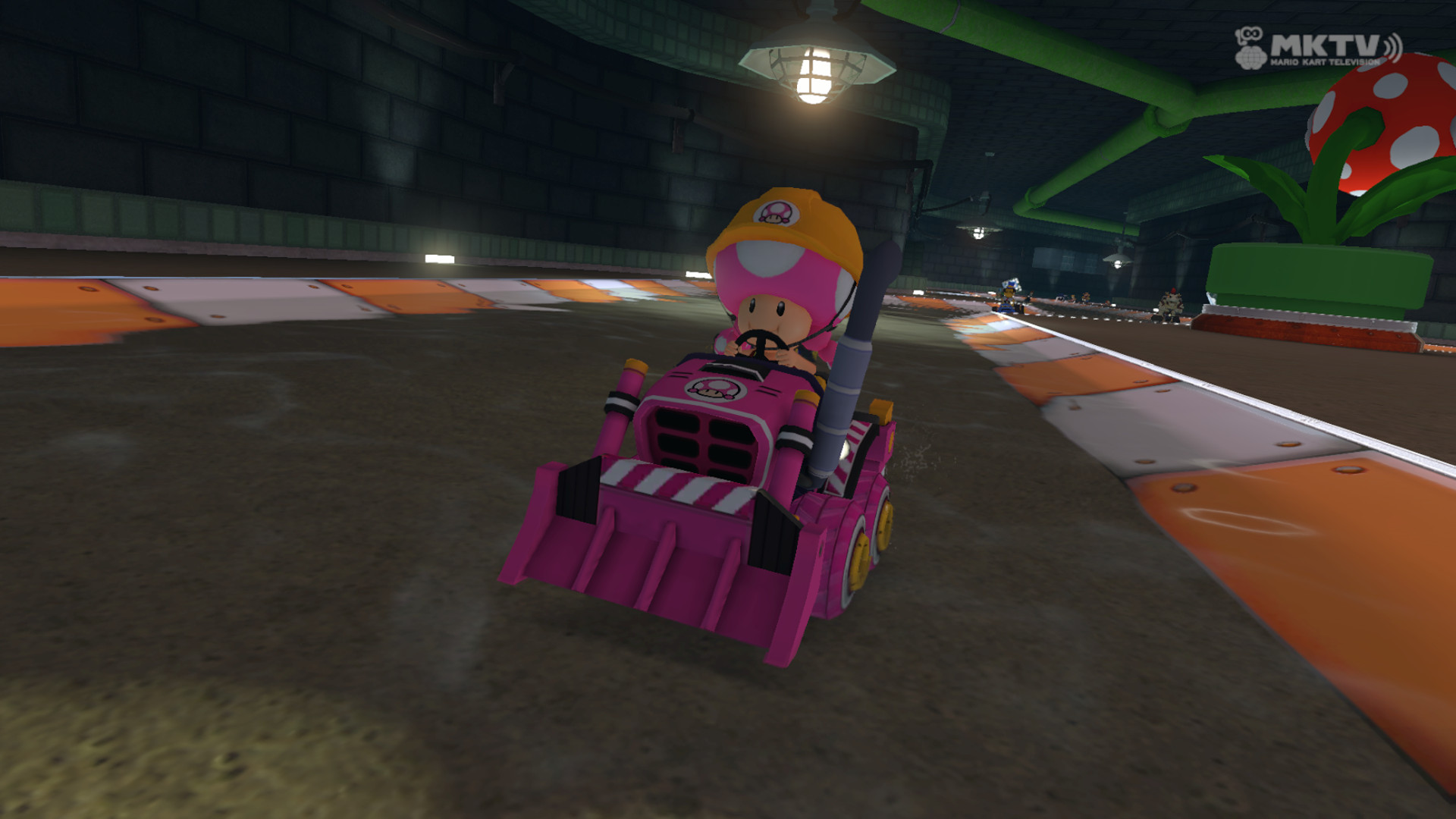 Pink Dozer from MKT Mod for Mario Kart 8 | MK8 Mods