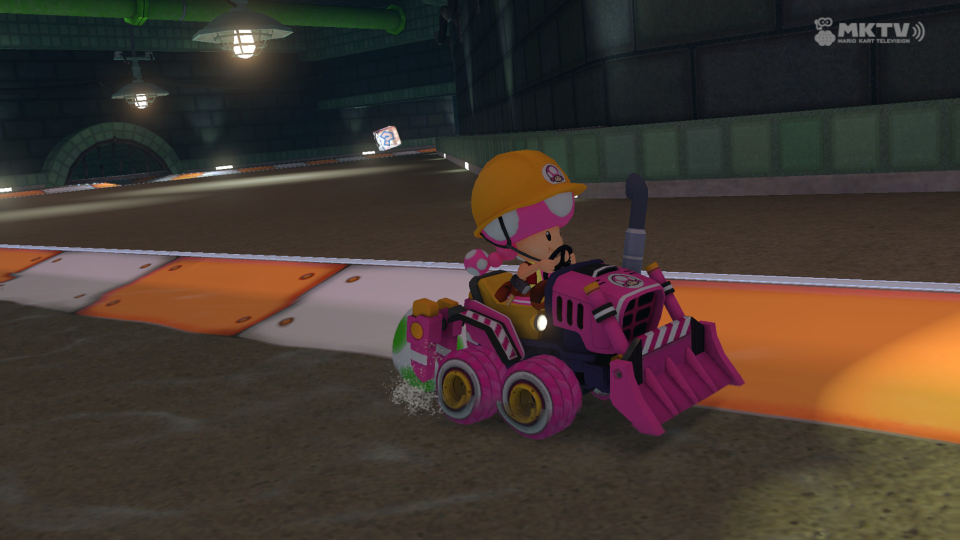 Pink Dozer from MKT Mod for Mario Kart 8 | MK8 Mods