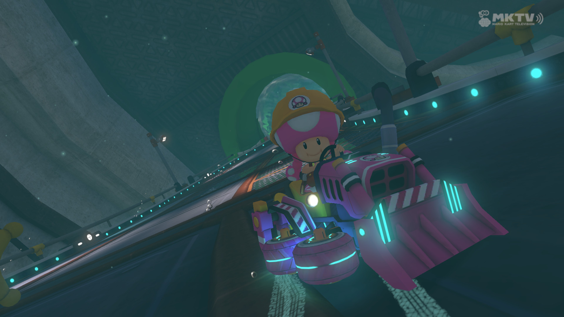 Pink Dozer from MKT Mod for Mario Kart 8 | MK8 Mods