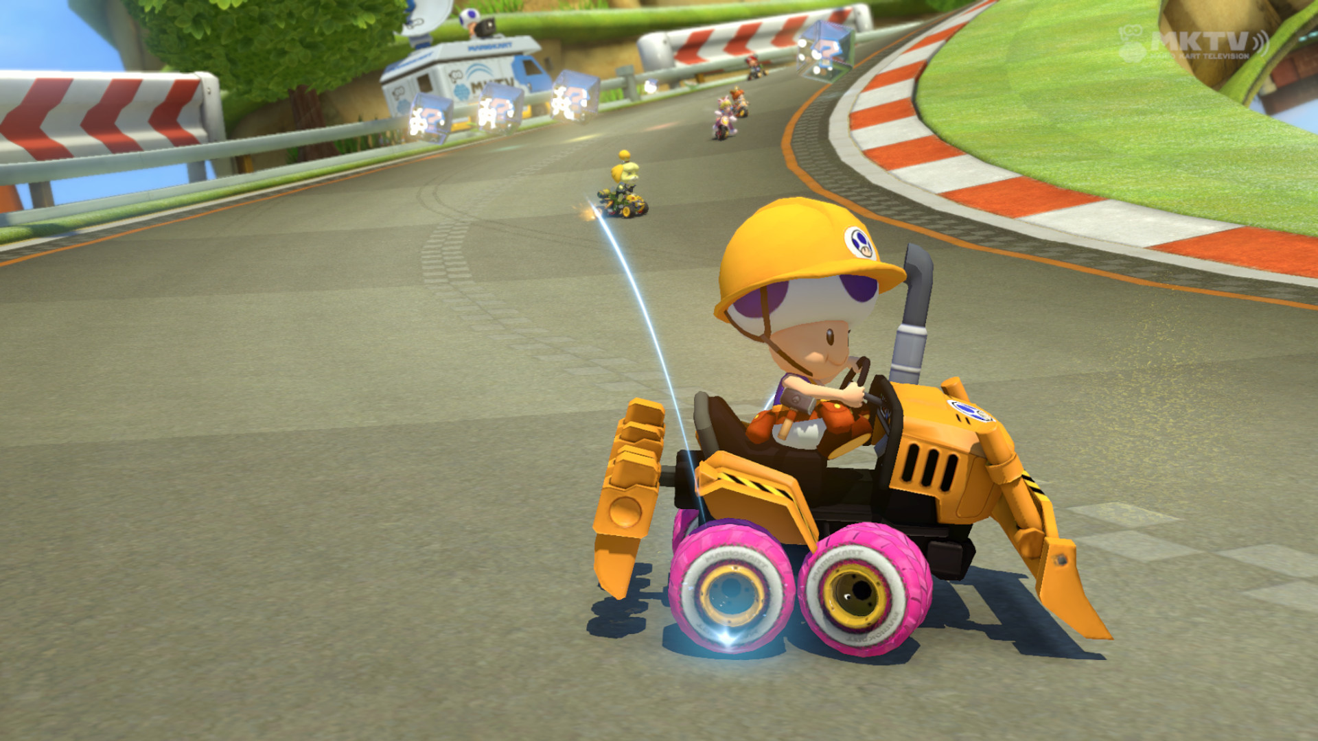 Builder Toad from MKT [Mario Kart 8] [Mods]