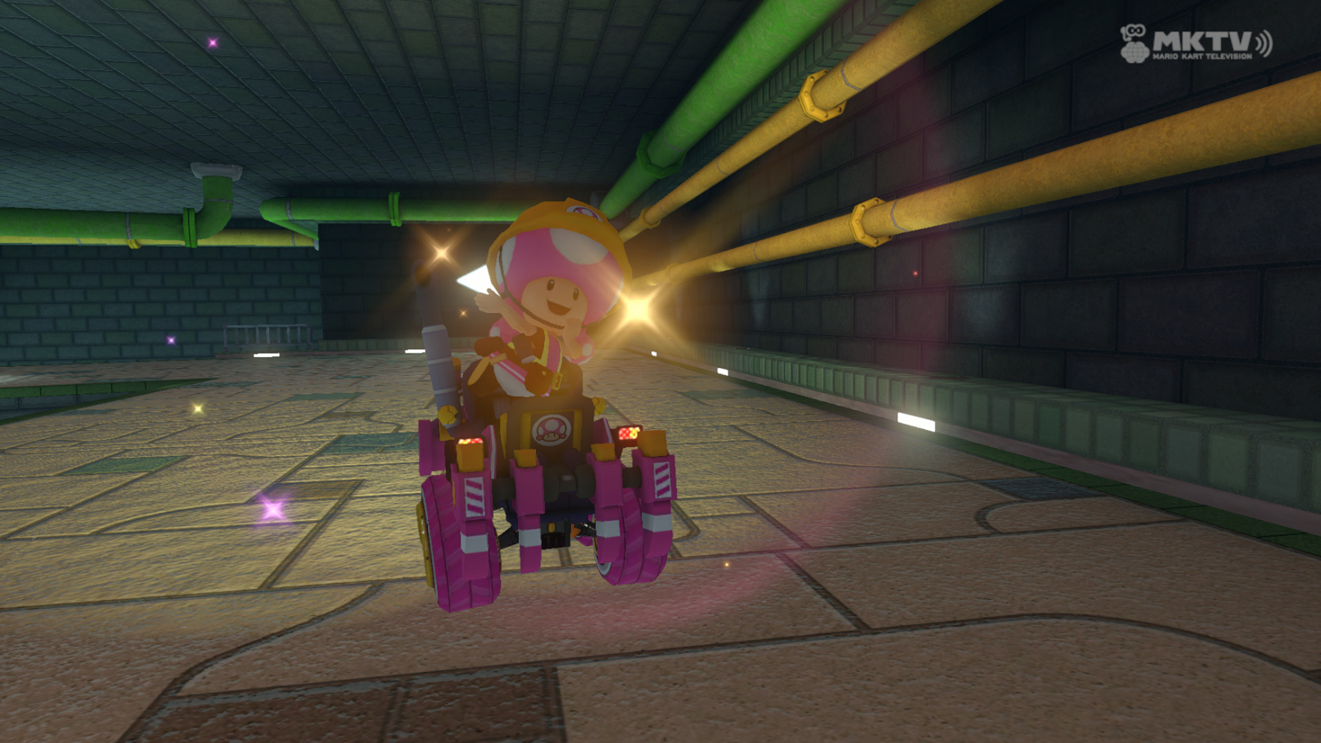 Builder Toadette from MKT Mod for Mario Kart 8 | MK8 Mods