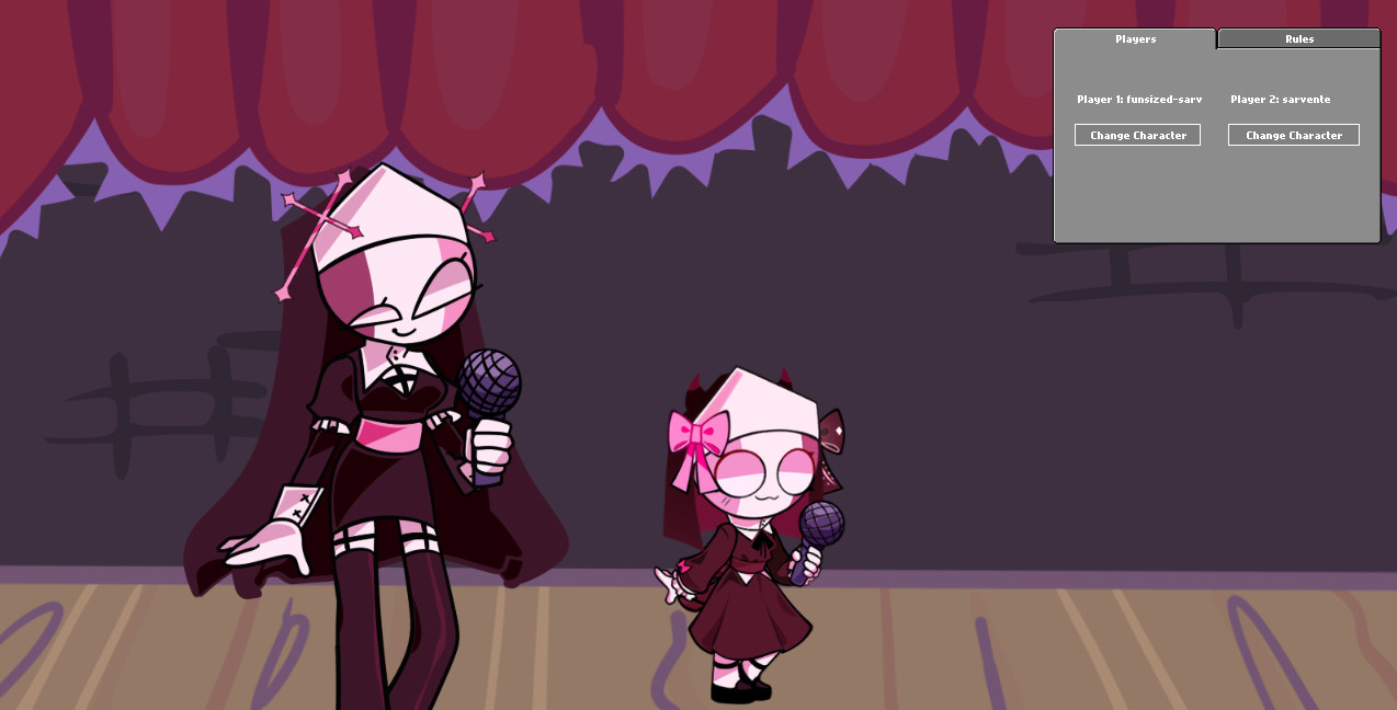 Fun sized sarv mod playable with 2 players Mod for Friday Night Funkin ...