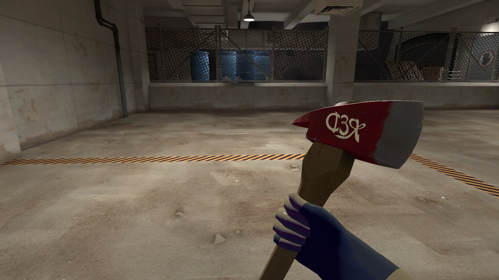 RED vs BLU Pyro axe [Team Fortress 2] [Mods]