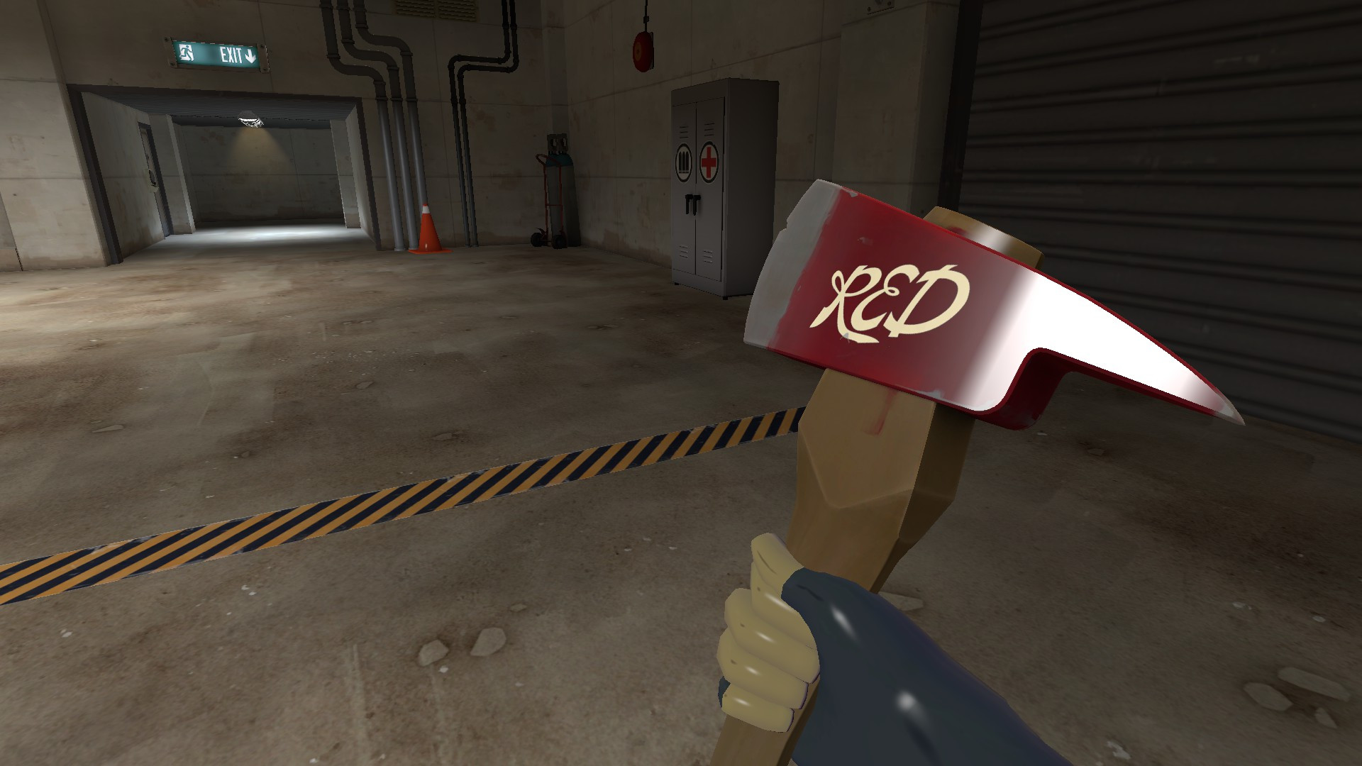 RED vs BLU Pyro axe Mod for Team Fortress 2 | TF2 Mods