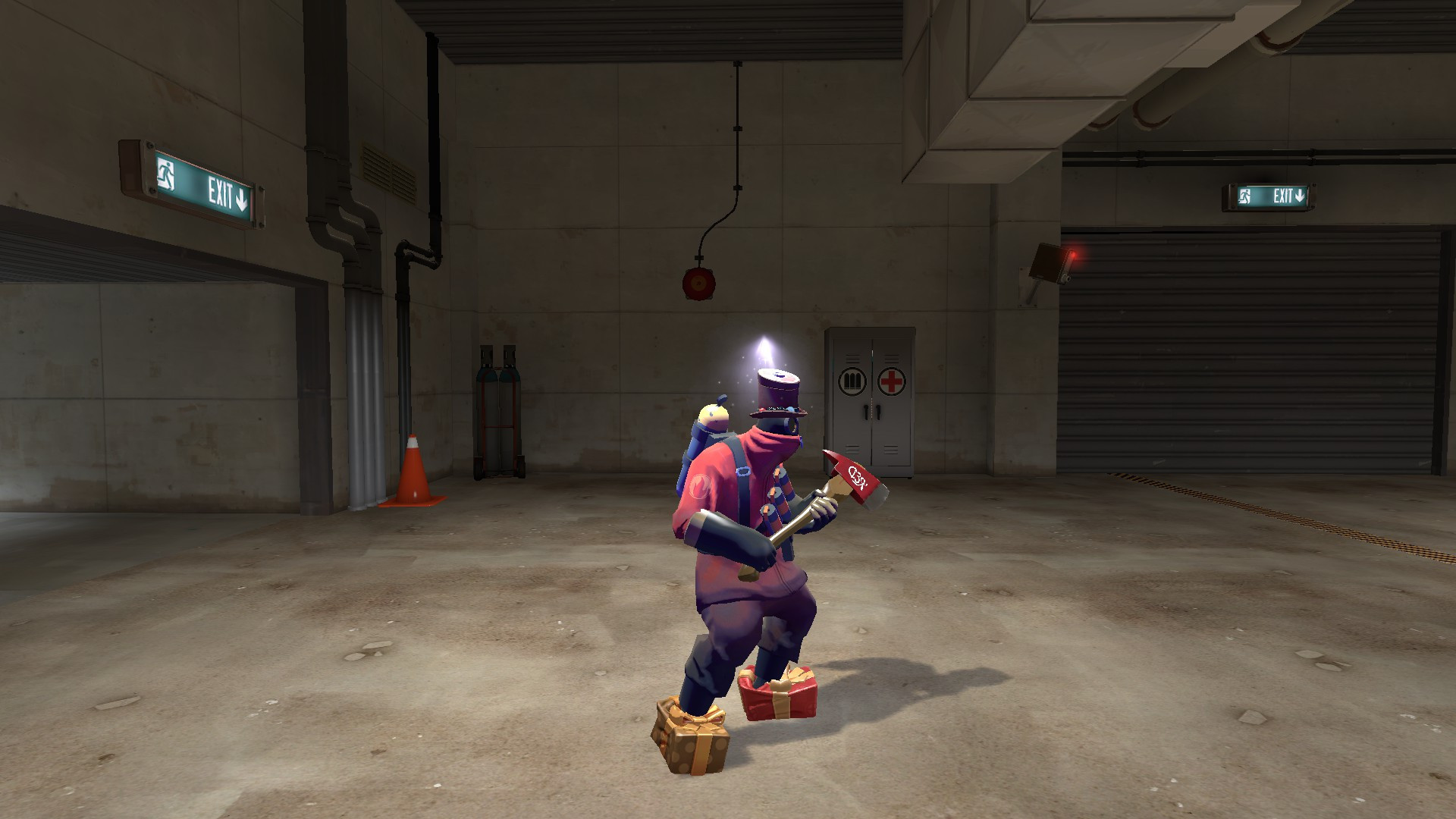 RED vs BLU Pyro axe [Team Fortress 2] [Mods]