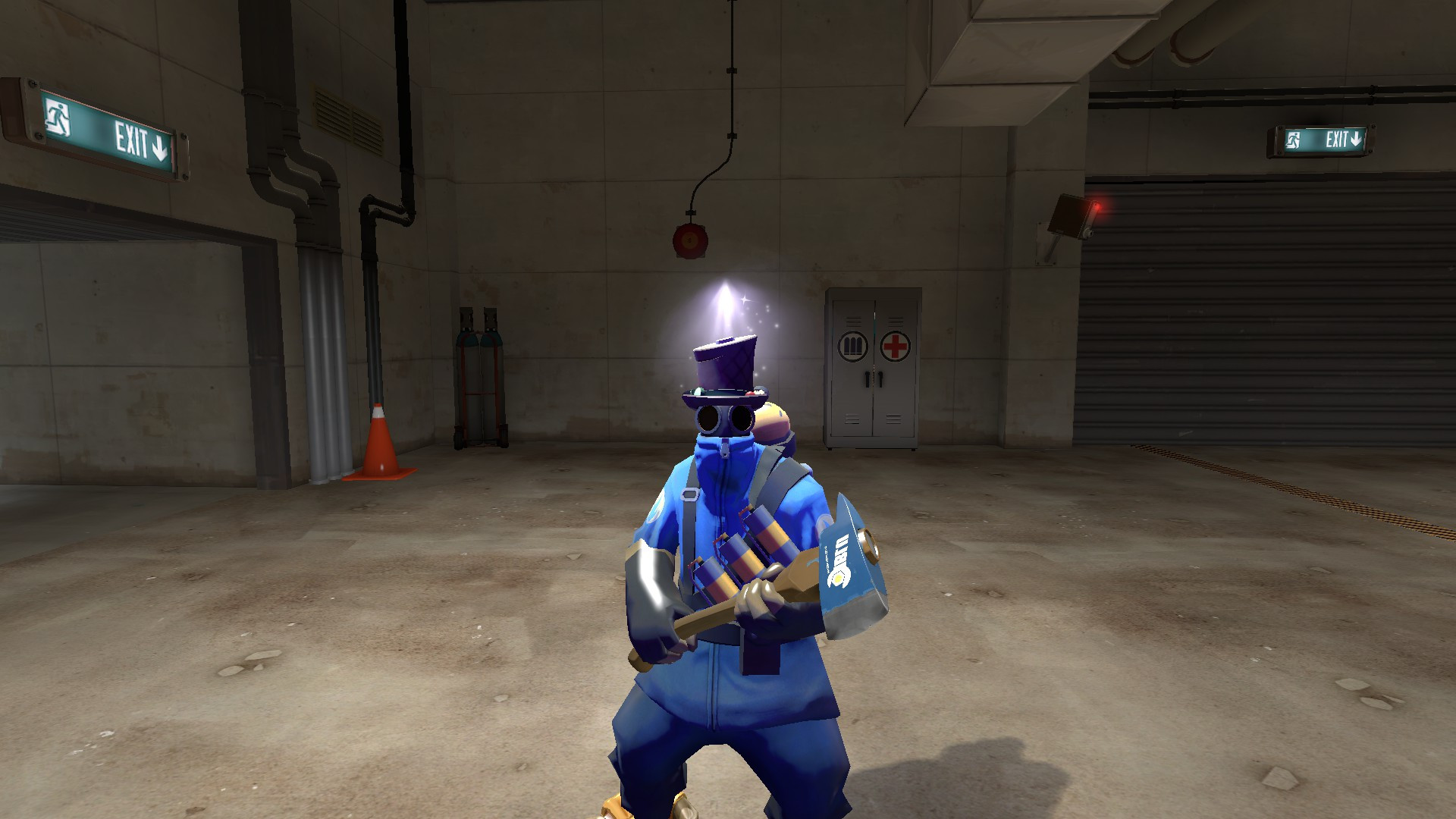 RED vs BLU Pyro axe [Team Fortress 2] [Mods]