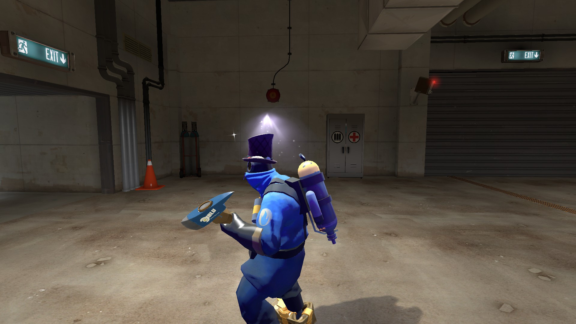 RED vs BLU Pyro axe [Team Fortress 2] [Mods]