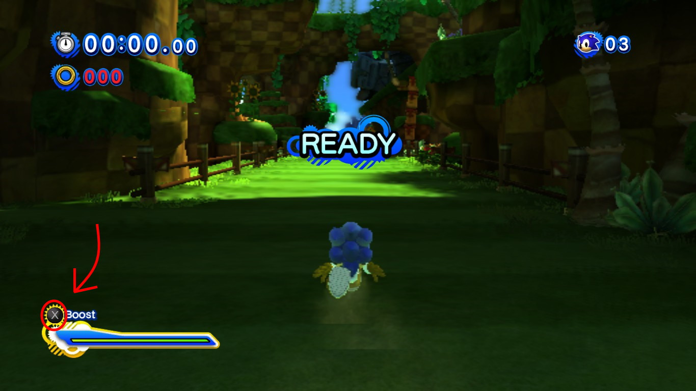 Wii U Pro Controller GUI Mod for Sonic Generations (2011) | Gens Mods