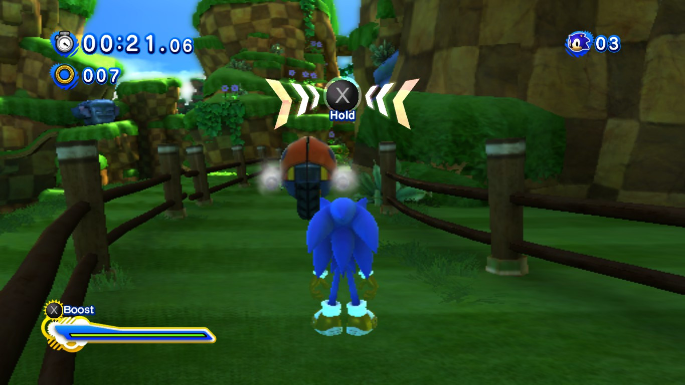 Wii U Pro Controller GUI Mod for Sonic Generations (2011) | Gens Mods