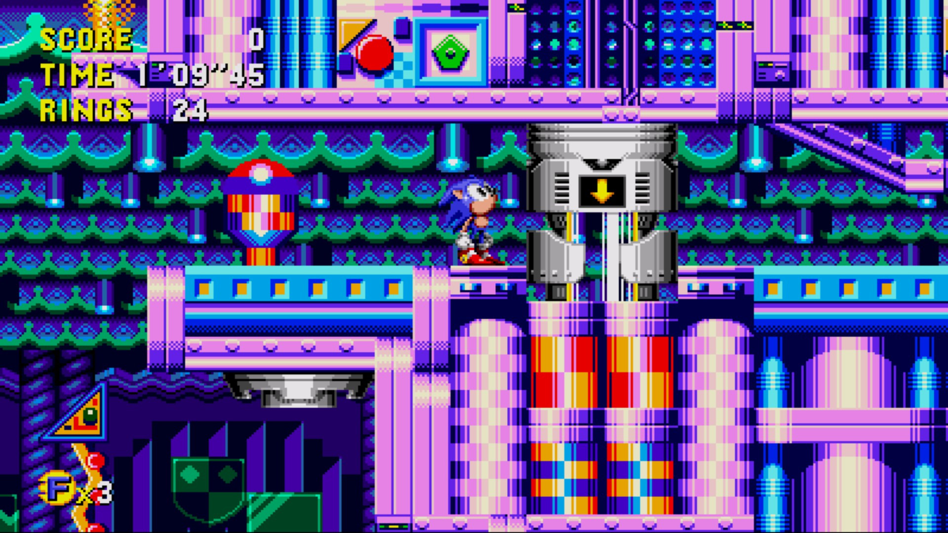 Sonic CD Mania-Lite (& Knuckles) [Sonic CD (2011)] [Mods]