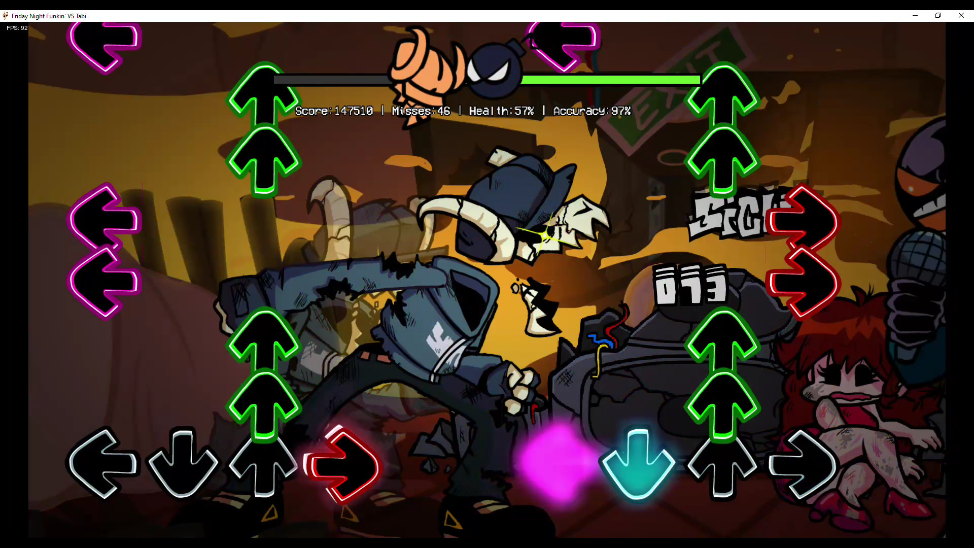 Tabi vs Whitty RECHARTED Mod for Friday Night Funkin' | FNF Mods