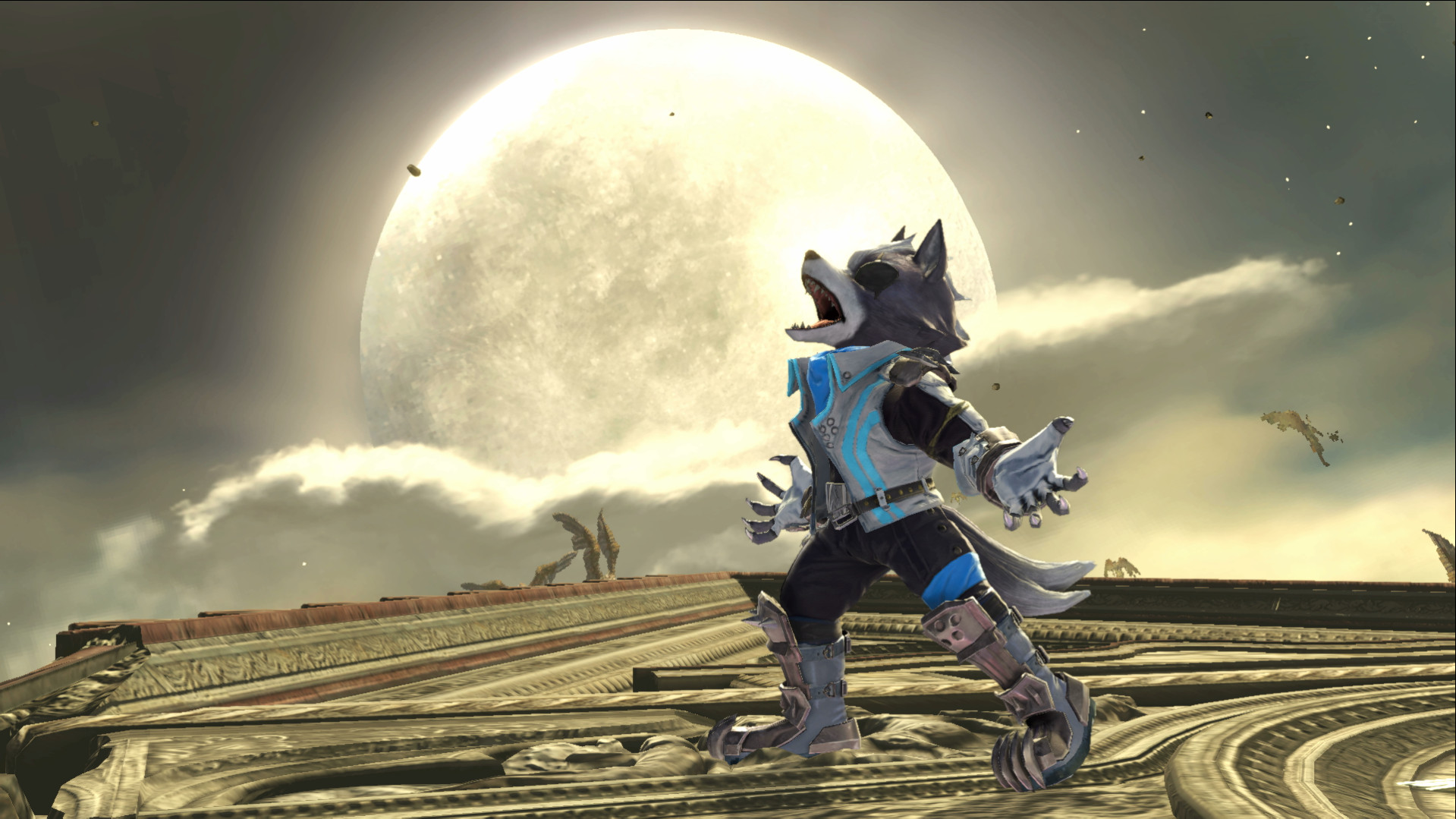 elitetweet's Silver and Blue Wolf Mod for Super Smash Bros. Ultimate ...