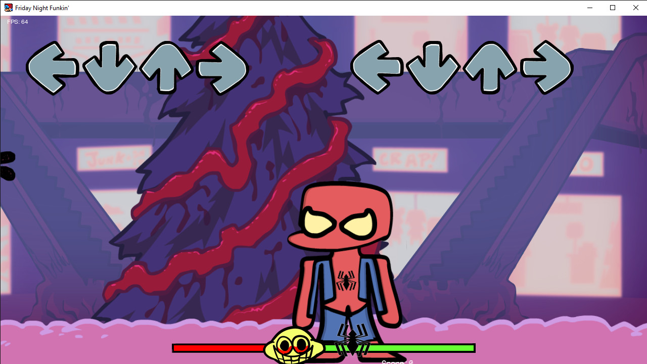 The Spectacular Spider-Man Over Boyfriend! [Friday Night Funkin'] [Mods]