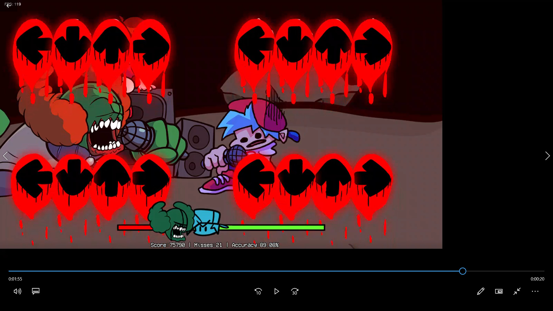 Tricky's Fire Notes Mod for Friday Night Funkin' | FNF Mods