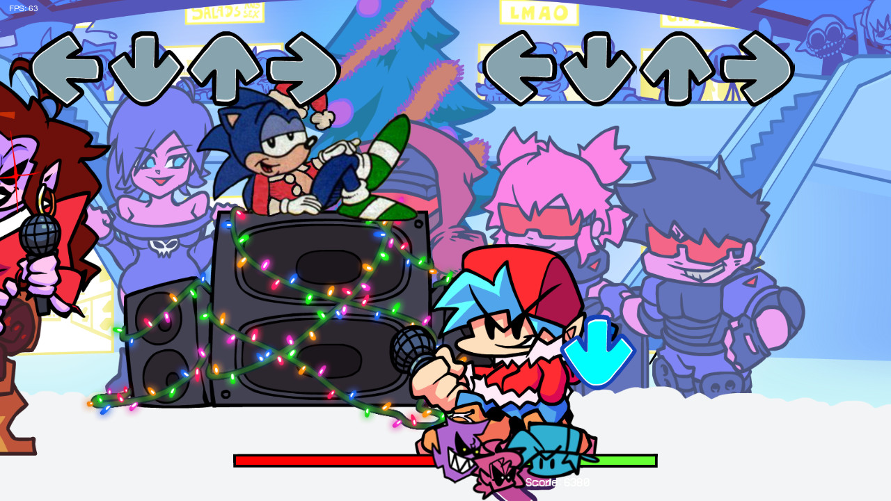 Alone on Funky friday? (Sonic over Girlfriend) [Friday Night Funkin ...