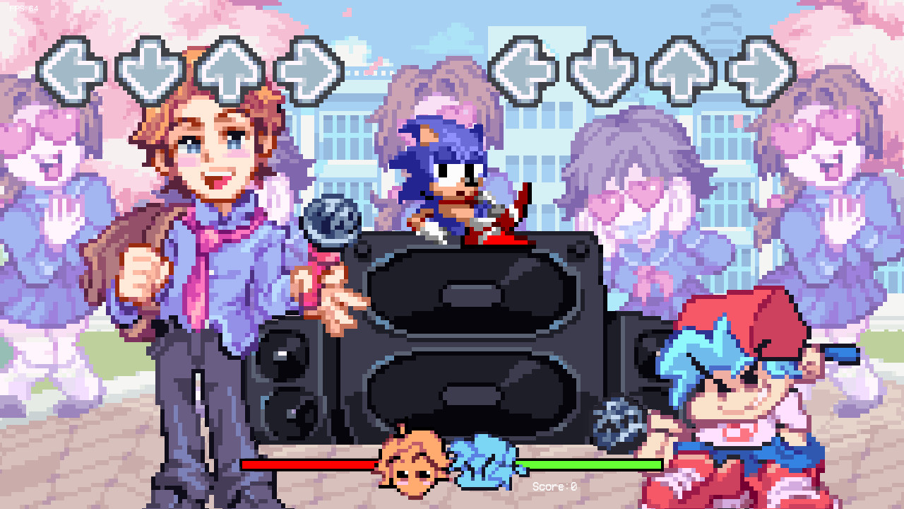 Alone On Funky Friday Sonic Over Girlfriend Friday Night Funkin