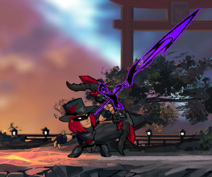 The "Cursed" Bow (Light Attacks re-colored) Mod for Brawlhalla | BHalla ...