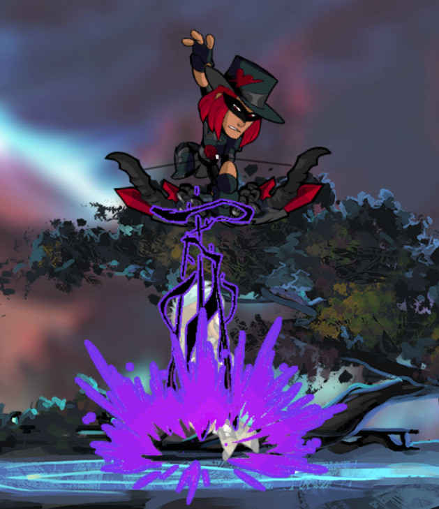 The "Cursed" Bow (Light Attacks re-colored) Mod for Brawlhalla | BHalla ...