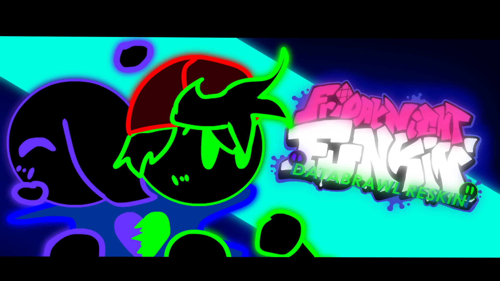 [FNF] Databrawl Reskin Mod for Friday Night Funkin' | FNF Mods