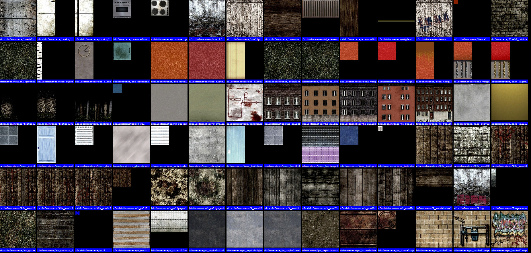 Afraid Of Monsters Textures Mod for Source Engine | Source Mods
