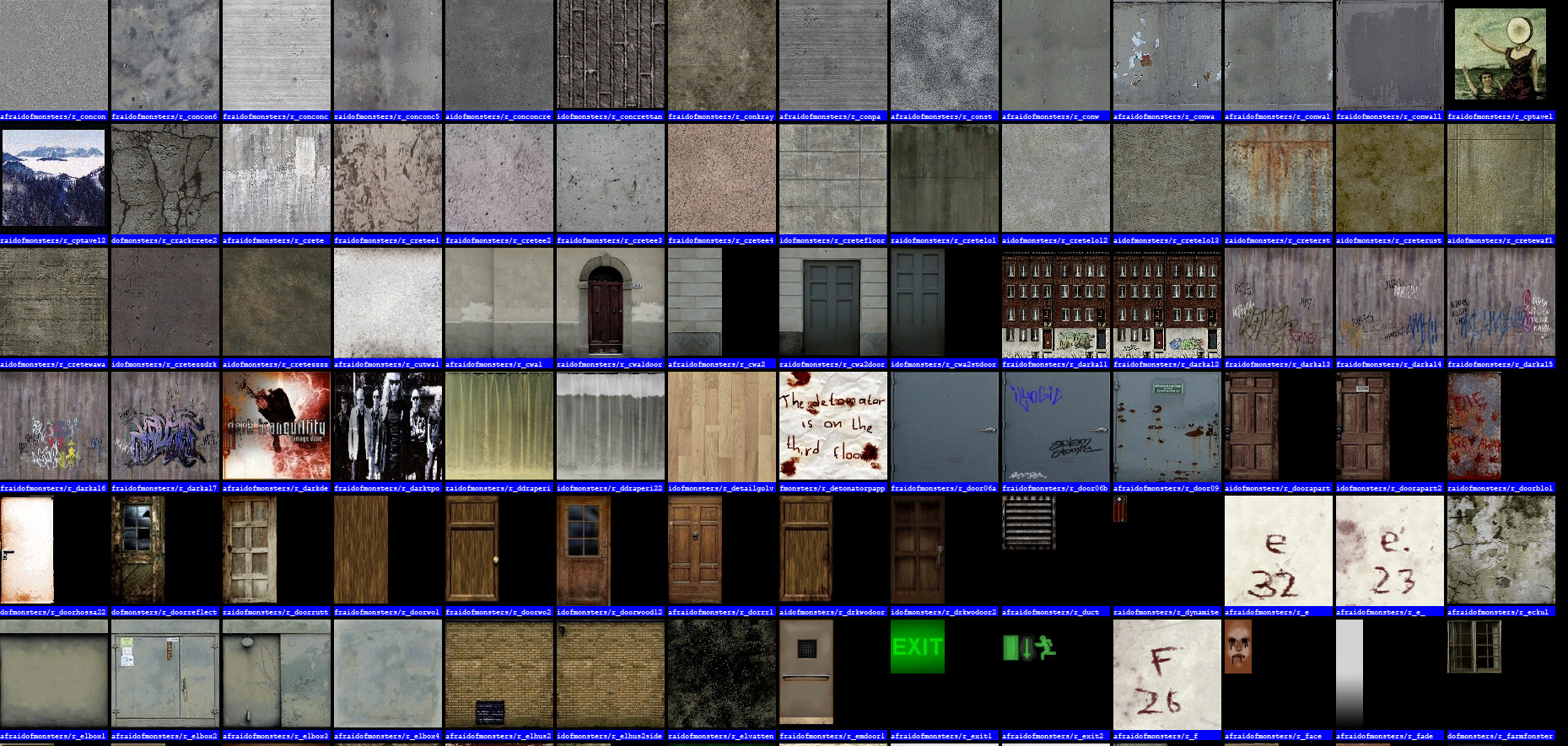 Afraid Of Monsters Textures Mod for Source Engine | Source Mods