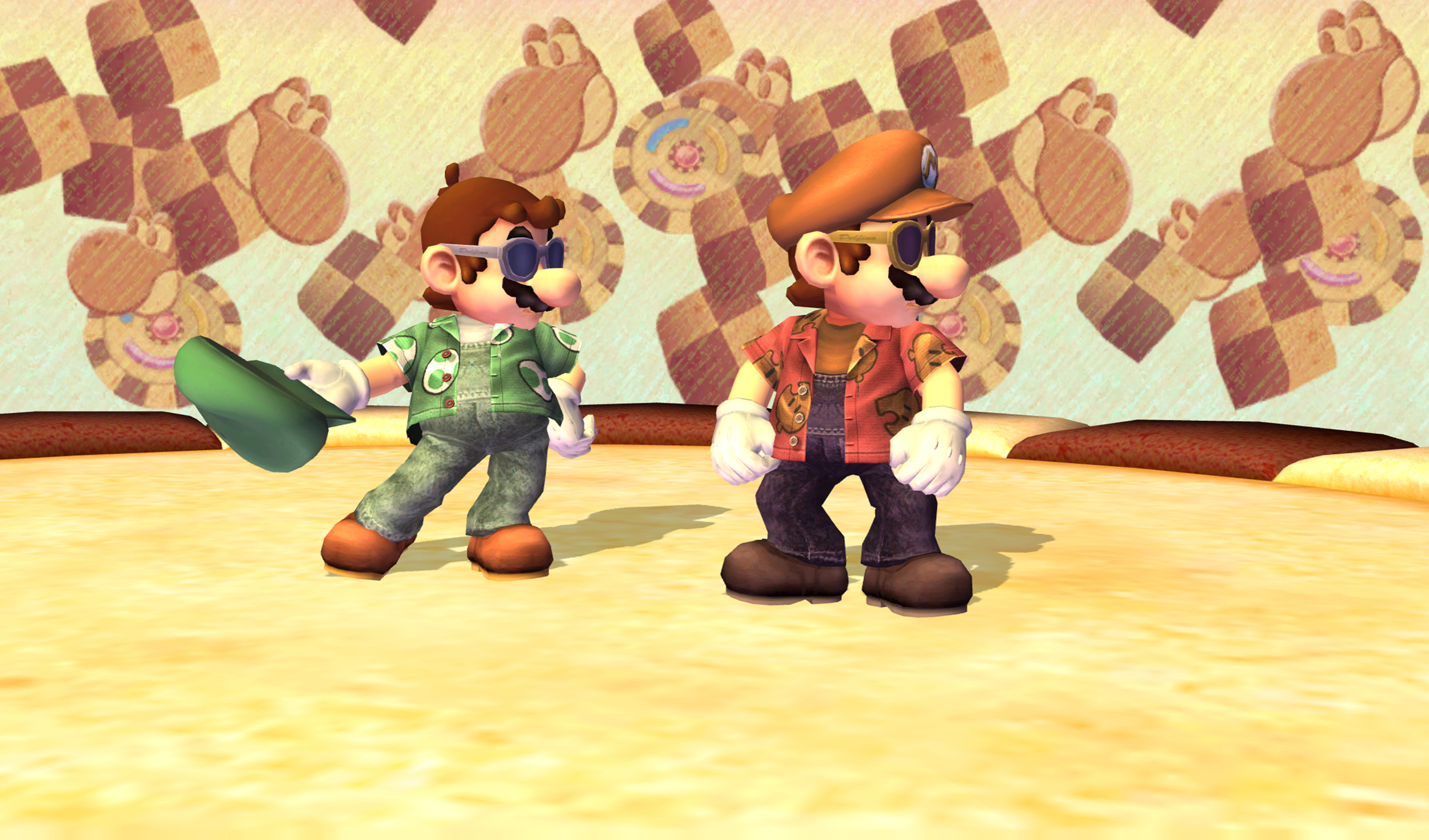 Sunshine Mario Recolor Pack 2 [Super Smash Bros. Brawl] [Mods]