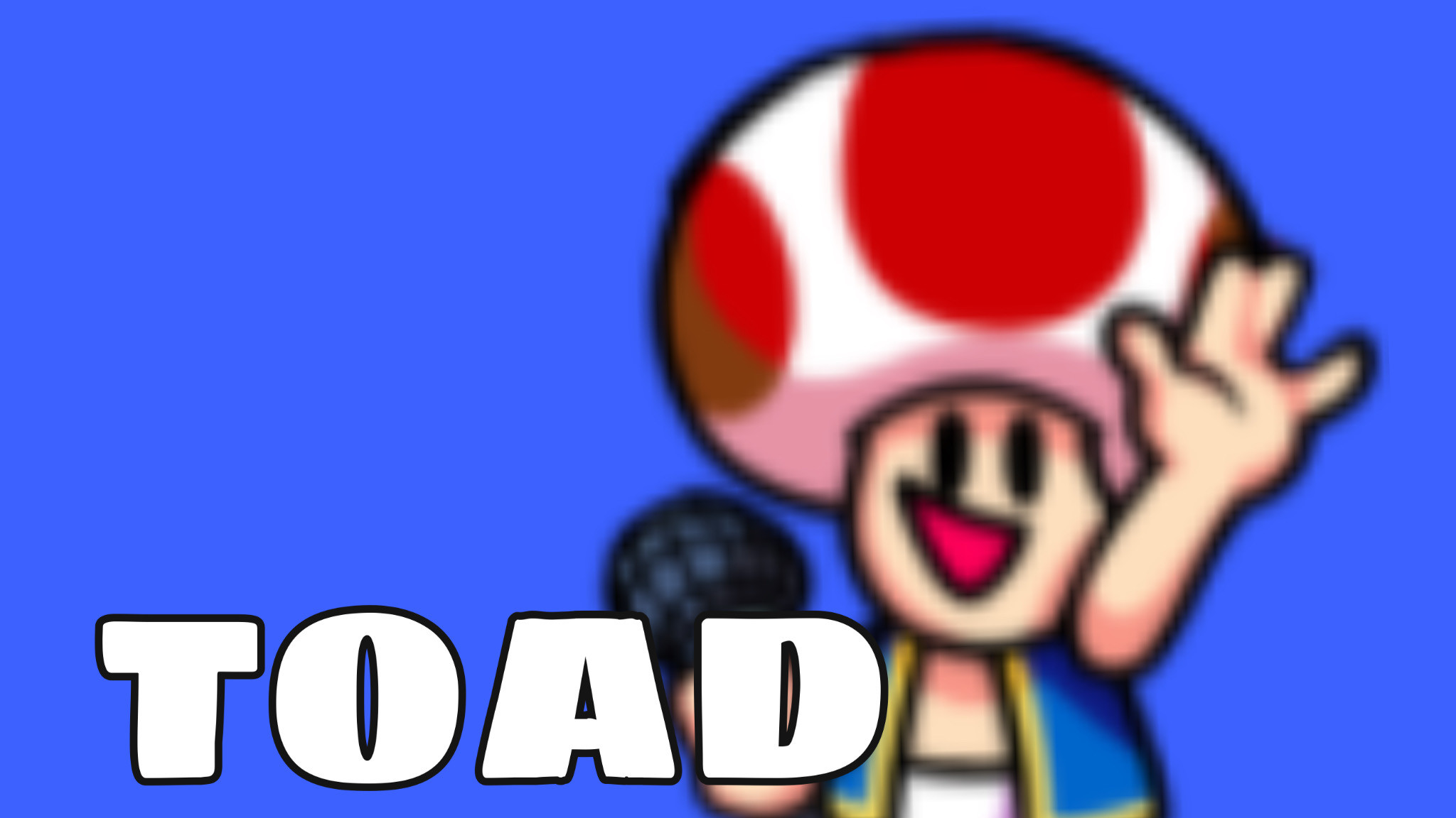 Toad over Boyfriend Mod for Friday Night Funkin' | FNF Mods