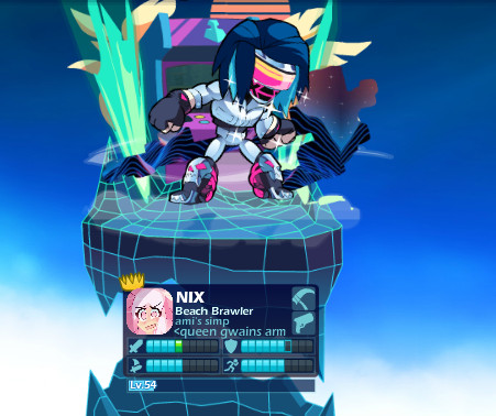 Retro Reaper Nix Scythe + Selection Mod Mod for Brawlhalla | BHalla Mods