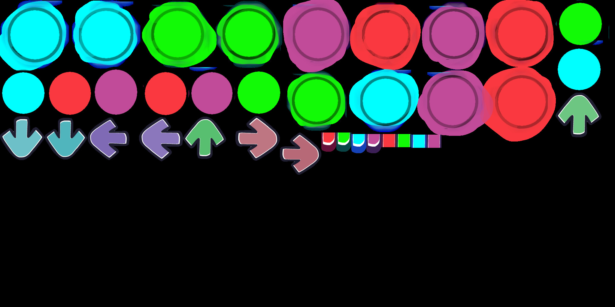 FNF But Arrows are Balls(MOD FOR YUB) [Friday Night Funkin'] [Mods]